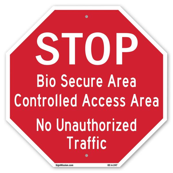 ・DURABLE ALL-WEATHER DESIGN: Our 6 inch X 6 inch commercial-grade signs are made with UV-protected plastic, ensuring a l...