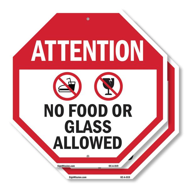 ・DURABLE ALL-WEATHER DESIGN: Our (2 Pack) 18 inch X 18 inch commercial-grade signs are made with UV-protected plastic, e...