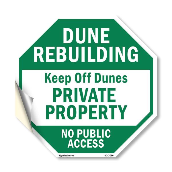 ・DURABLE ALL-WEATHER DESIGN: Our 10 inch X 10 inch commercial-grade signs are made with UV-protected vinyl label, ensuri...
