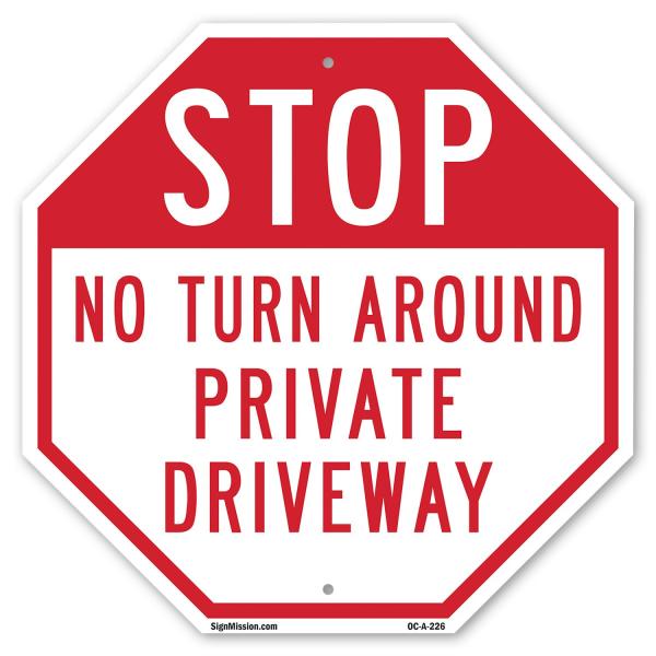 ・DURABLE ALL-WEATHER DESIGN: Our 6 inch X 6 inch commercial-grade signs are made with UV-protected plastic, ensuring a l...