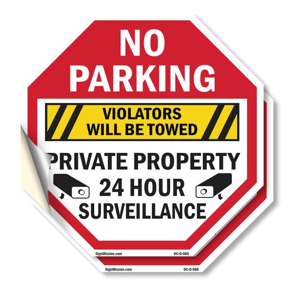 ・DURABLE ALL-WEATHER DESIGN: Our (2 Pack) 4 inch X 4 inch commercial-grade signs are made with UV-protected vinyl label,...
