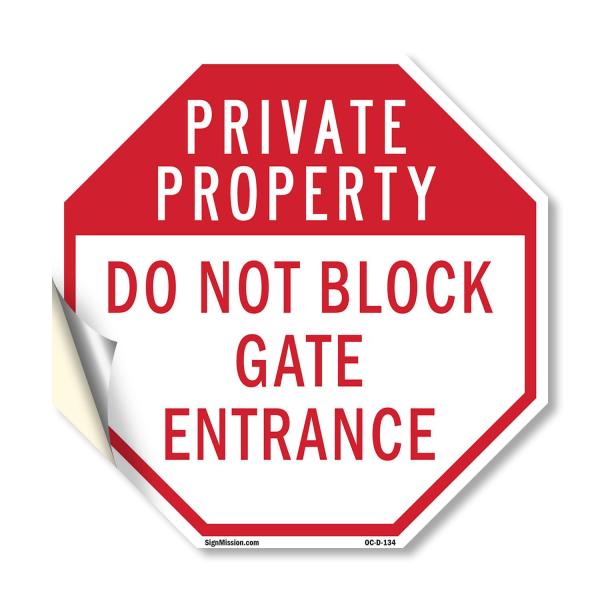 ・DURABLE ALL-WEATHER DESIGN: Our 10 inch X 10 inch commercial-grade signs are made with UV-protected vinyl label, ensuri...