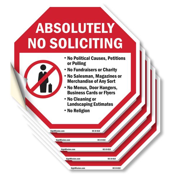 ・DURABLE ALL-WEATHER DESIGN: Our (5 Pack) 4 inch X 4 inch commercial-grade signs are made with UV-protected vinyl label,...