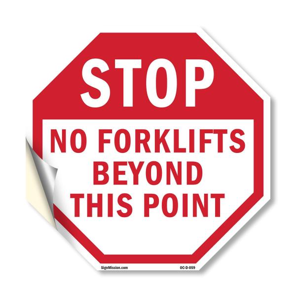 ・DURABLE ALL-WEATHER DESIGN: Our 10 inch X 10 inch commercial-grade signs are made with UV-protected vinyl label, ensuri...