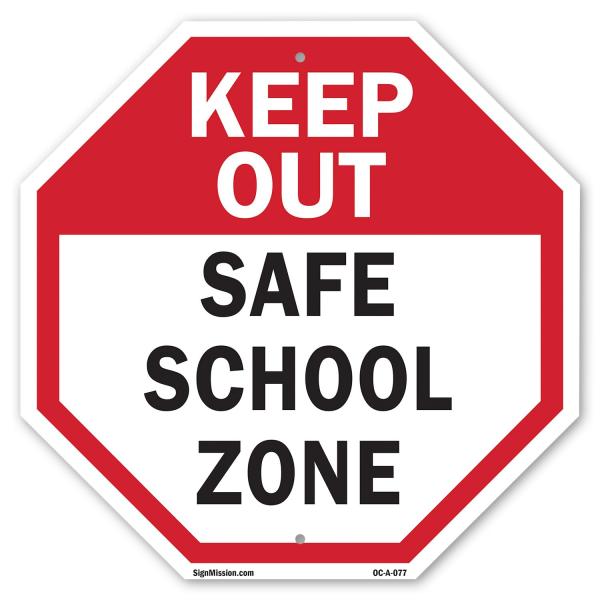 ・DURABLE ALL-WEATHER DESIGN: Our 6 inch X 6 inch commercial-grade signs are made with UV-protected plastic, ensuring a l...