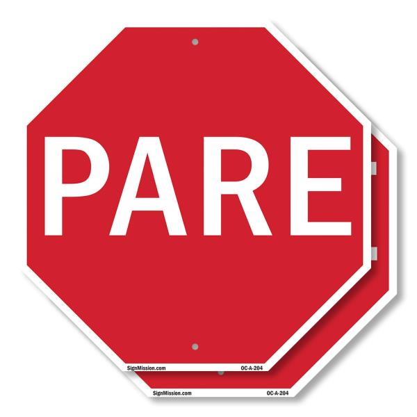 ・DURABLE ALL-WEATHER DESIGN: Our (2 Pack) 18 inch X 18 inch commercial-grade signs are made with UV-protected plastic, e...