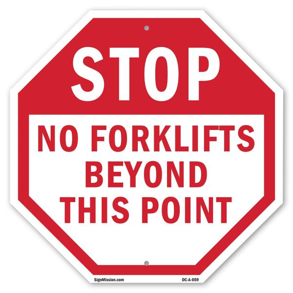 ・DURABLE ALL-WEATHER DESIGN: Our 6 inch X 6 inch commercial-grade signs are made with UV-protected plastic, ensuring a l...