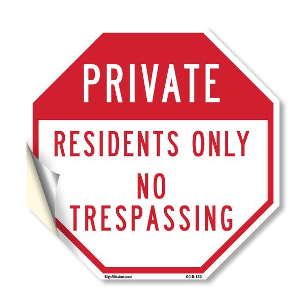 ・DURABLE ALL-WEATHER DESIGN: Our 10 inch X 10 inch commercial-grade signs are made with UV-protected vinyl label, ensuri...