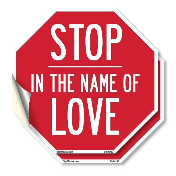 ・DURABLE ALL-WEATHER DESIGN: Our (2 Pack) 6 inch X 6 inch commercial-grade signs are made with UV-protected vinyl label,...