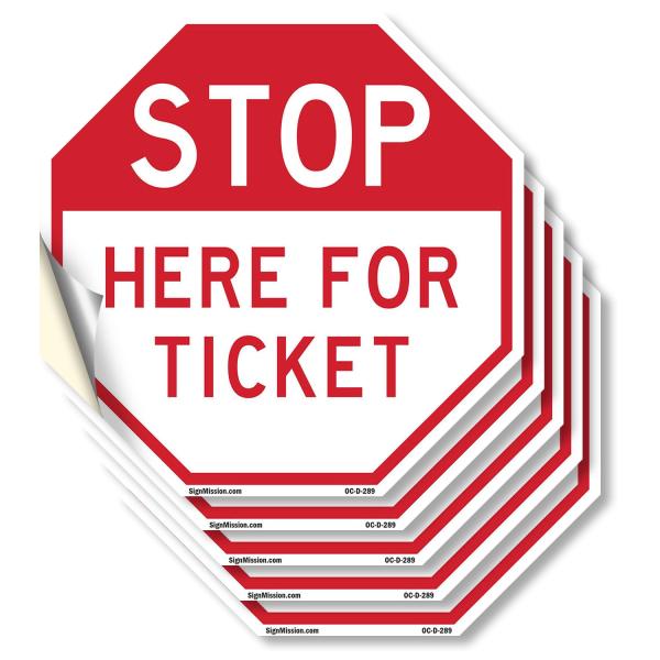 ・DURABLE ALL-WEATHER DESIGN: Our (5 Pack) 4 inch X 4 inch commercial-grade signs are made with UV-protected vinyl label,...