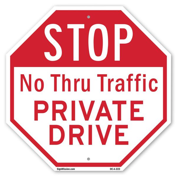 ・DURABLE ALL-WEATHER DESIGN: Our 6 inch X 6 inch commercial-grade signs are made with UV-protected plastic, ensuring a l...