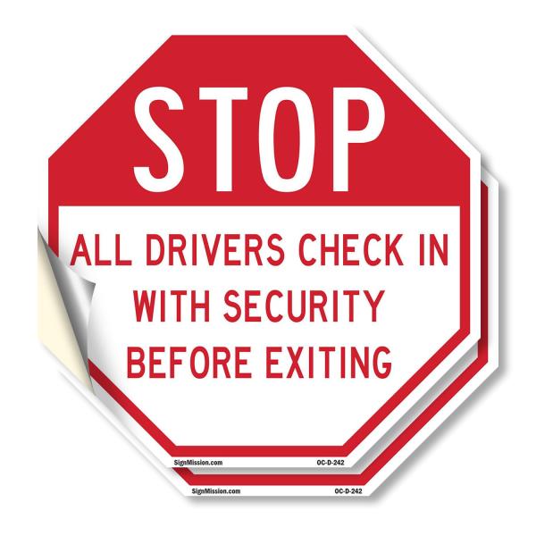 ・DURABLE ALL-WEATHER DESIGN: Our (2 Pack) 4 inch X 4 inch commercial-grade signs are made with UV-protected vinyl label,...