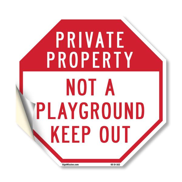 ・DURABLE ALL-WEATHER DESIGN: Our 10 inch X 10 inch commercial-grade signs are made with UV-protected vinyl label, ensuri...