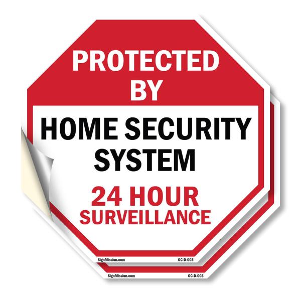 ・DURABLE ALL-WEATHER DESIGN: Our (2 Pack) 4 inch X 4 inch commercial-grade signs are made with UV-protected vinyl label,...