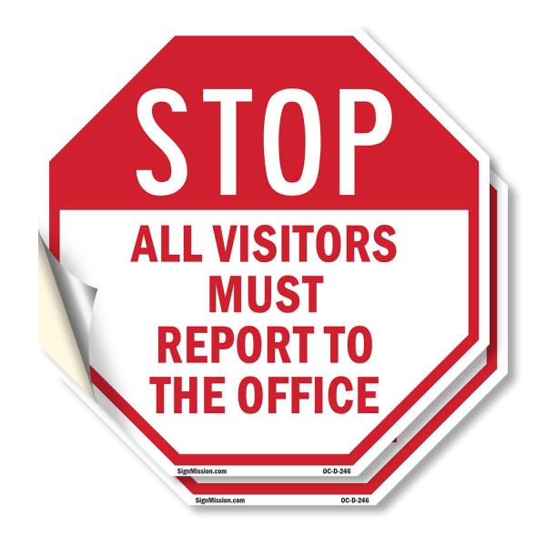 ・DURABLE ALL-WEATHER DESIGN: Our (2 Pack) 4 inch X 4 inch commercial-grade signs are made with UV-protected vinyl label,...