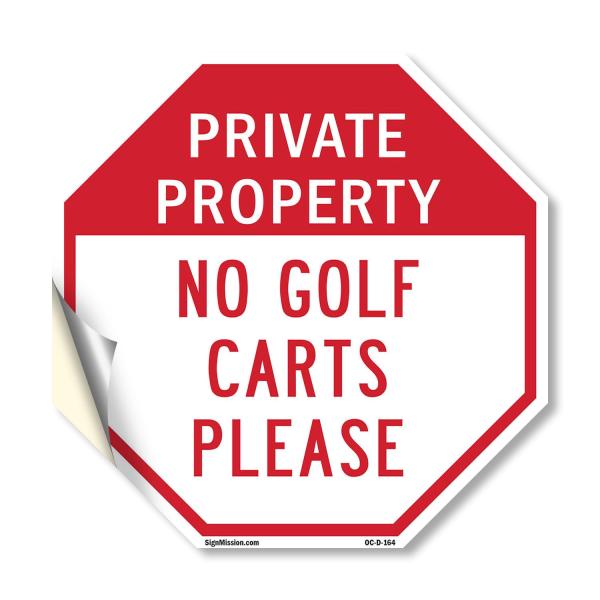 ・DURABLE ALL-WEATHER DESIGN: Our 18 inch X 18 inch commercial-grade signs are made with UV-protected vinyl label, ensuri...