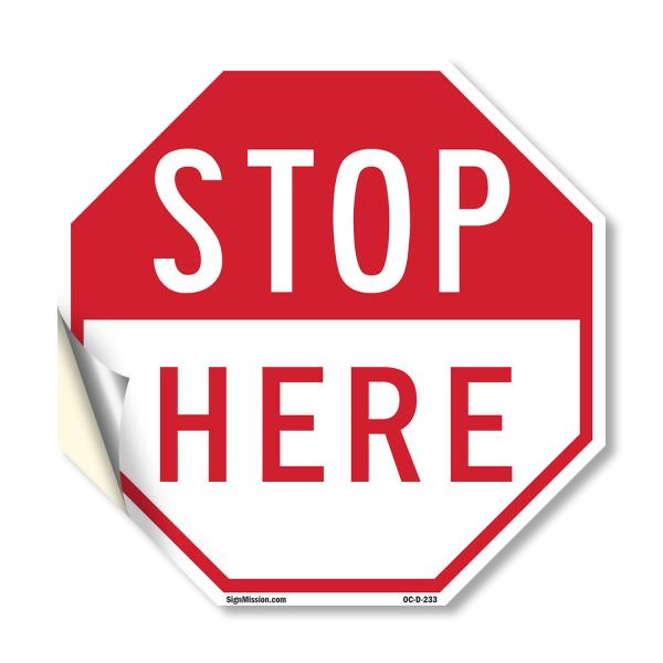 ・DURABLE ALL-WEATHER DESIGN: Our 10 inch X 10 inch commercial-grade signs are made with UV-protected vinyl label, ensuri...