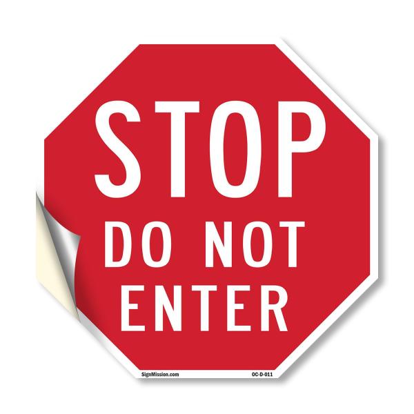 ・DURABLE ALL-WEATHER DESIGN: Our 10 inch X 10 inch commercial-grade signs are made with UV-protected vinyl label, ensuri...