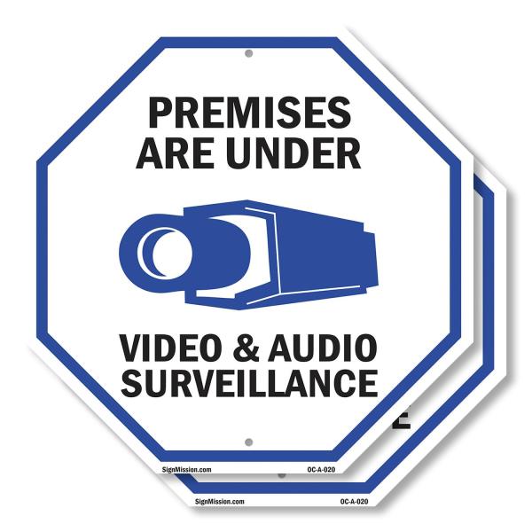 ・DURABLE ALL-WEATHER DESIGN: Our (2 Pack) 18 inch X 18 inch commercial-grade signs are made with UV-protected plastic, e...