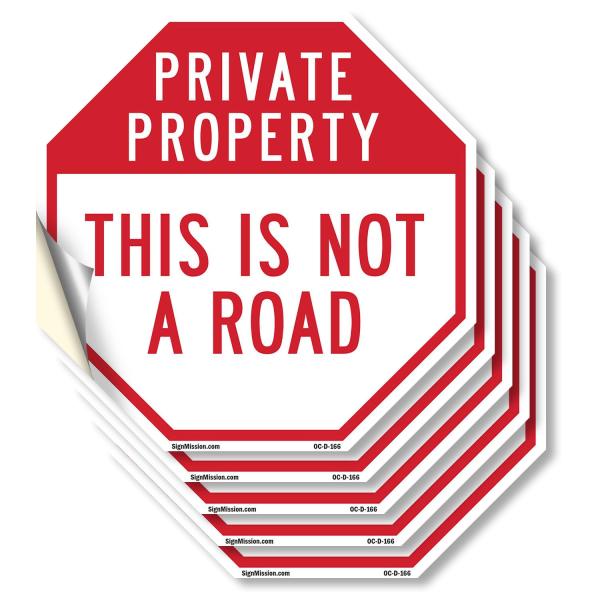 ・DURABLE ALL-WEATHER DESIGN: Our (5 Pack) 4 inch X 4 inch commercial-grade signs are made with UV-protected vinyl label,...