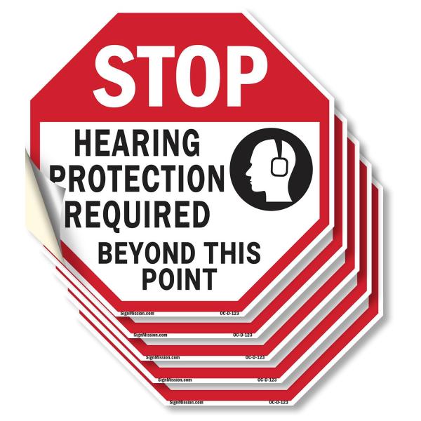 ・DURABLE ALL-WEATHER DESIGN: Our (5 Pack) 4 inch X 4 inch commercial-grade signs are made with UV-protected vinyl label,...