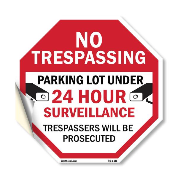 ・DURABLE ALL-WEATHER DESIGN: Our 10 inch X 10 inch commercial-grade signs are made with UV-protected vinyl label, ensuri...