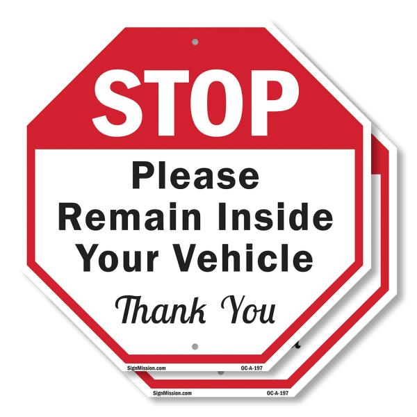 ・DURABLE ALL-WEATHER DESIGN: Our (2 Pack) 10 inch X 10 inch commercial-grade signs are made with UV-protected plastic, e...