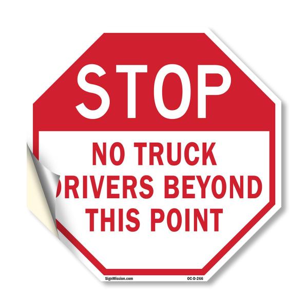 ・DURABLE ALL-WEATHER DESIGN: Our 10 inch X 10 inch commercial-grade signs are made with UV-protected vinyl label, ensuri...