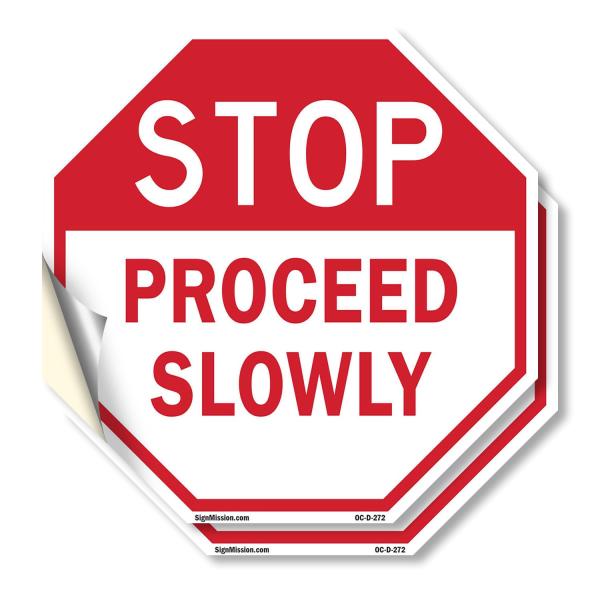 ・DURABLE ALL-WEATHER DESIGN: Our (2 Pack) 4 inch X 4 inch commercial-grade signs are made with UV-protected vinyl label,...