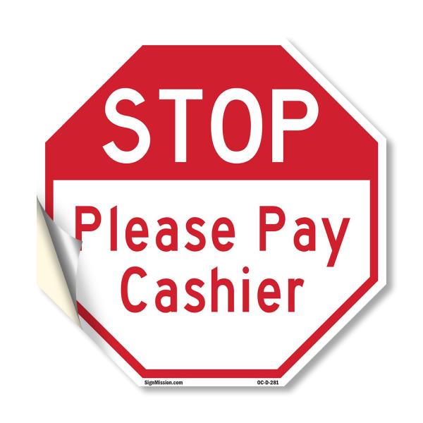 ・DURABLE ALL-WEATHER DESIGN: Our 10 inch X 10 inch commercial-grade signs are made with UV-protected vinyl label, ensuri...