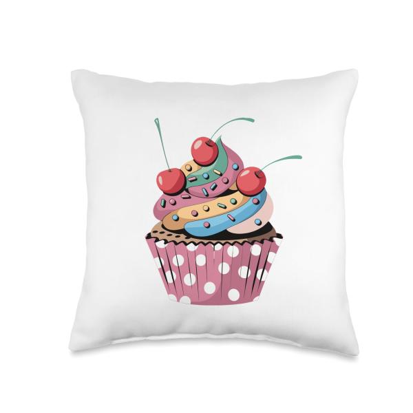 ・Perfect for any sweet tooth, this cute cupcake design for women is a must-have for dessert lovers! Whether it's a birth...