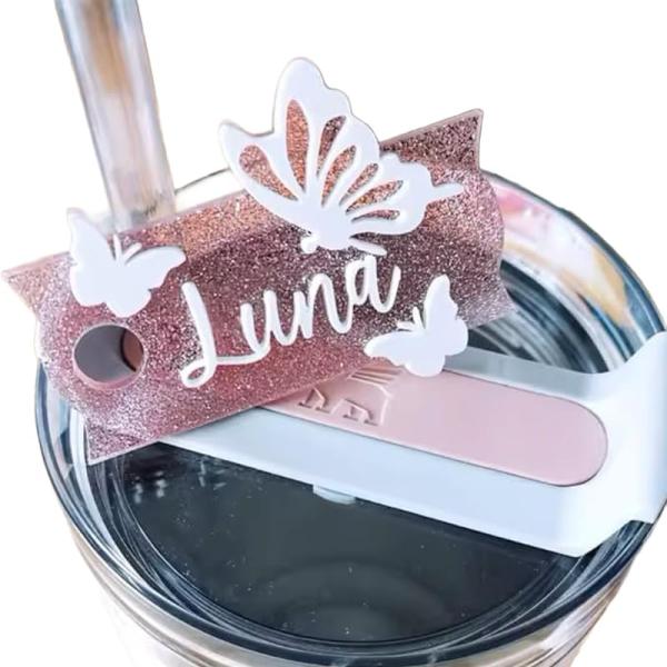 ・Unique Personalization for Stanley Cup H2.0: Customize your Stanley Tumbler with these personalized name plates, making...