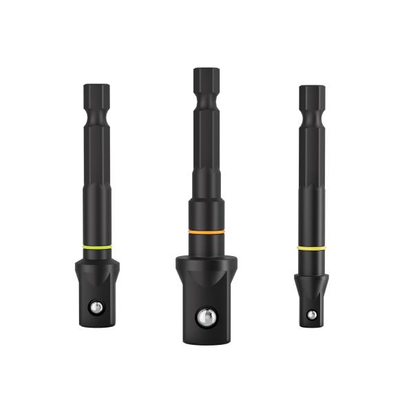 ・3 High-Quality Adapters Included: This set comes with 1/4", 3/8", and 1/2" drive sizes, offering enhanced functionality...