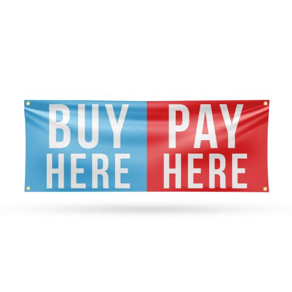 ・Banner Size: 18 Inch x 48 Inch・Durable Indoor and Outdoor Vinyl Banners: Made from heavy-duty 13 oz. vinyl, our banners...