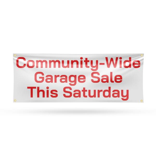 ・Banner Size: 18 Inch x 48 Inch・Durable Indoor and Outdoor Vinyl Banners: Made from heavy-duty 13 oz. vinyl, our banners...