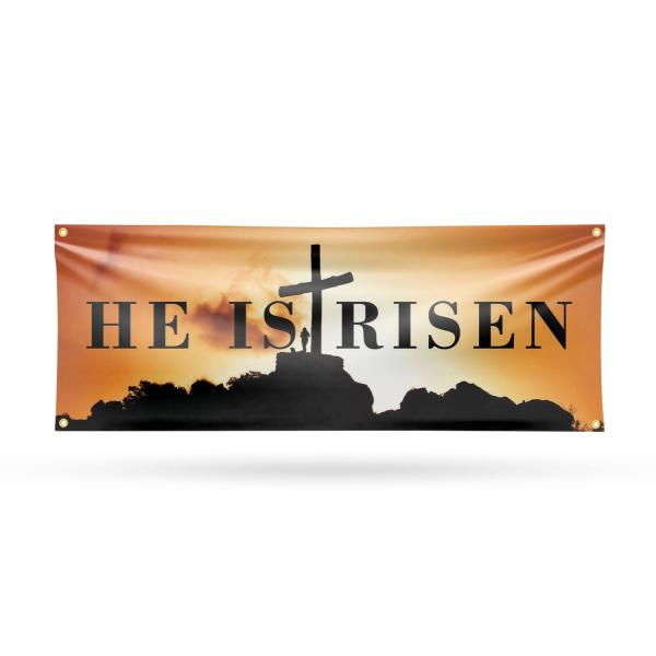 ・Banner Size: 18 Inch x 48 Inch・Durable Indoor and Outdoor Vinyl Banners: Made from heavy-duty 13 oz. vinyl, our banners...