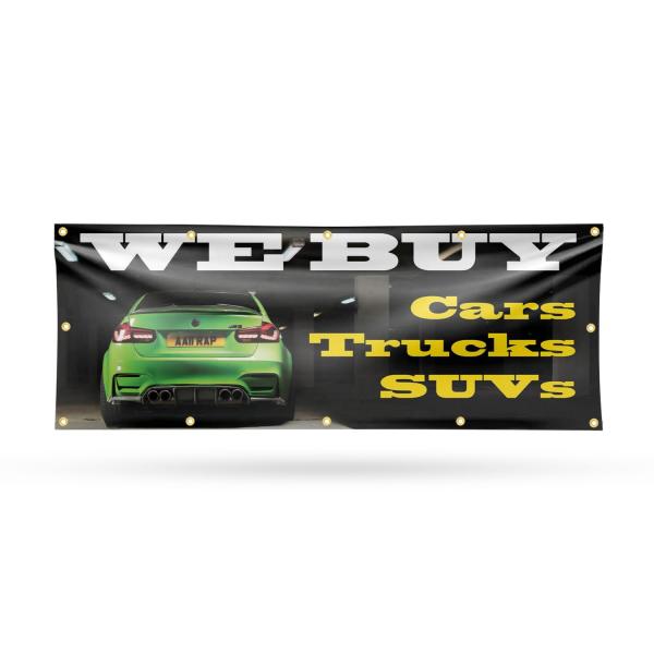 ・Banner Size: 48 Inch x 120 Inch・Durable Indoor and Outdoor Vinyl Banners: Made from heavy-duty 13 oz. vinyl, our banner...