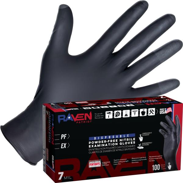 ・COMPRESSION FIT: SAS Safety Raven Patriot gloves feature a patented compression fit technology that provides exceptiona...