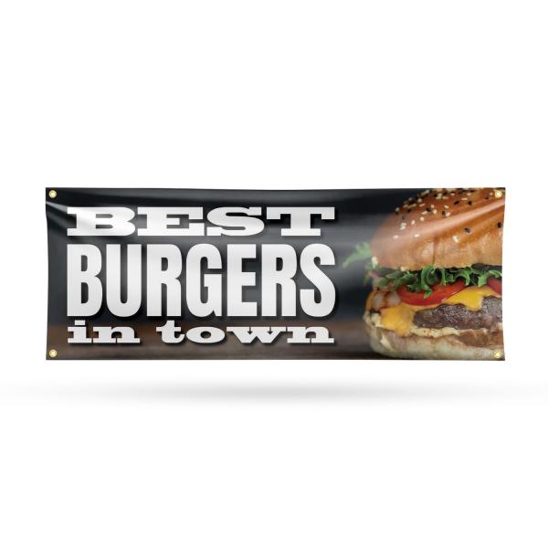 ・Banner Size: 18 Inch x 48 Inch・Durable Indoor and Outdoor Vinyl Banners: Made from heavy-duty 13 oz. vinyl, our banners...