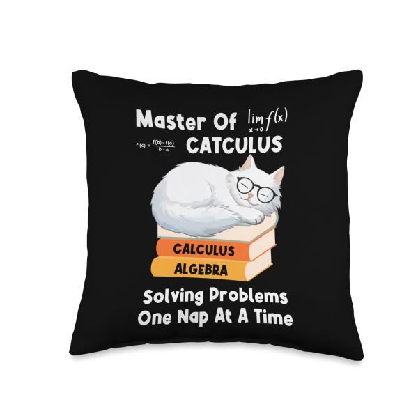 ・Perfect for math enthusiasts and cat lovers! This Master of Catculus design combines humor and academia with a cute cat...