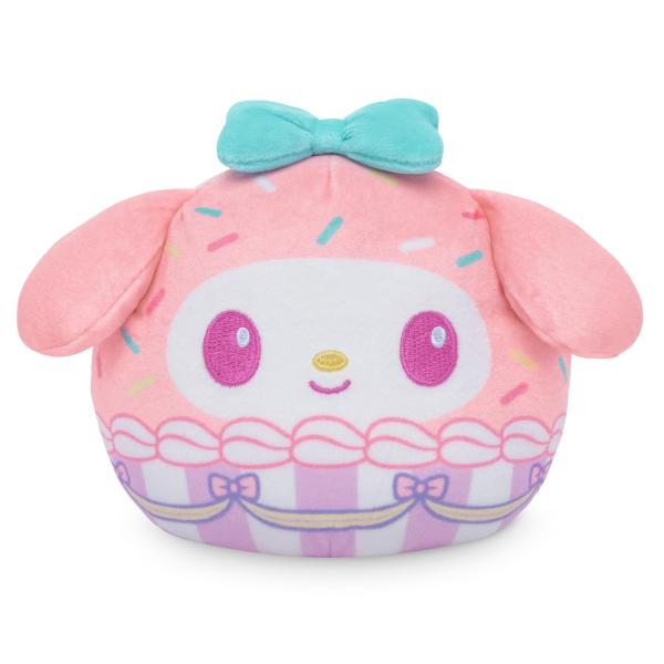 ・REVERSIBLE MY MELODY: These reversible plushies have two different faces, so you can show the world how you're feeling....
