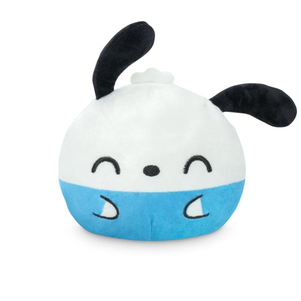 ・Compact Reversible Plushie: This 4-inch Chococat and Pochacco plush flips between two expressive sides for quick, playf...