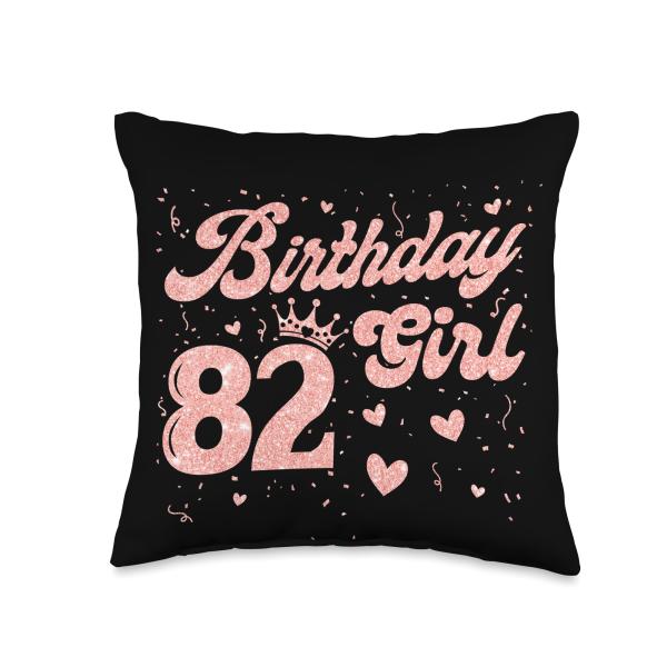 ・Happy 82 Years Fabulous Vintage 82nd Birthday Girls Tees for men women. This glamorous Tee is a perfect gift for 82 yea...