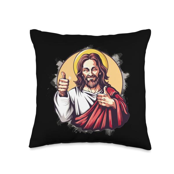 ・This cool Jesus with Thumb up Costume Transform any space into a fun zone! Whether you're at the park, office, school, ...