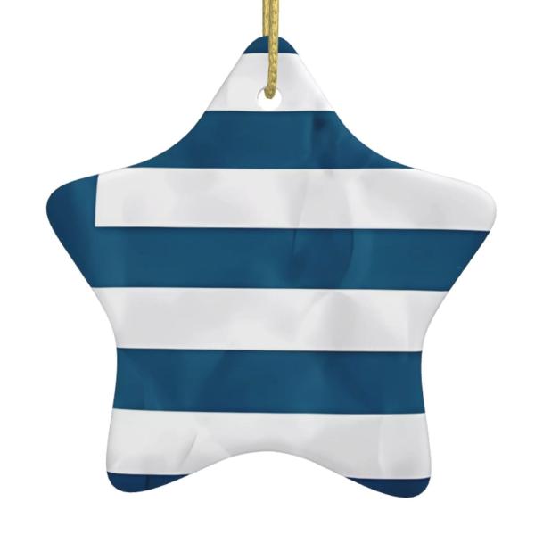 ・Unique design: Our greek flag fancy ceramic ornament with gold ribbon were cut to ensure the smoothness on each piece. ...