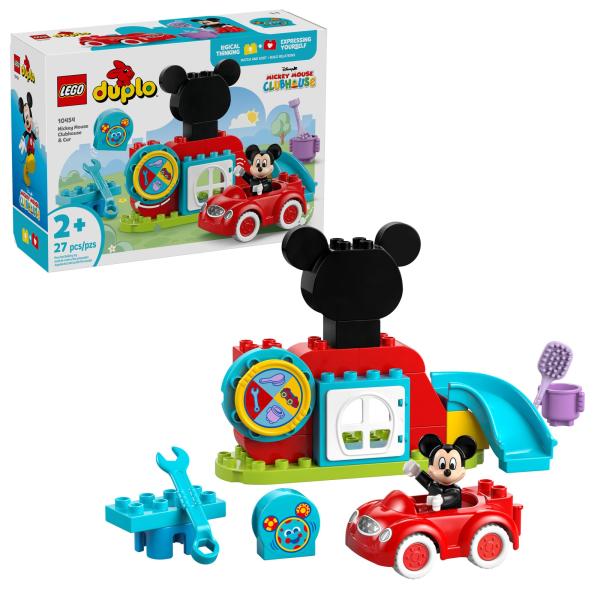 ・DISNEY JUNIOR BUILDING TOY - Inspire activity-packed playtime for preschoolers with the LEGO DUPLO Disney Mickey Mouse ...