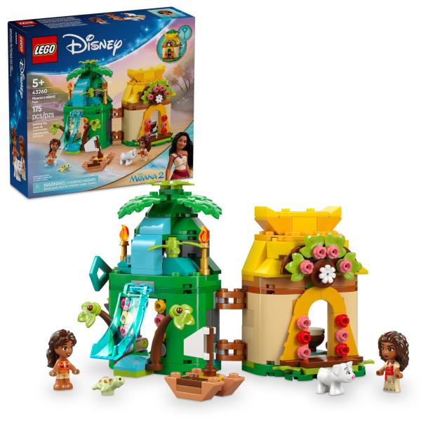 ・LEGO I DISNEY MOANA SET - Girls and boys ages 5+ will love building this Moana's Island playset display and using their...