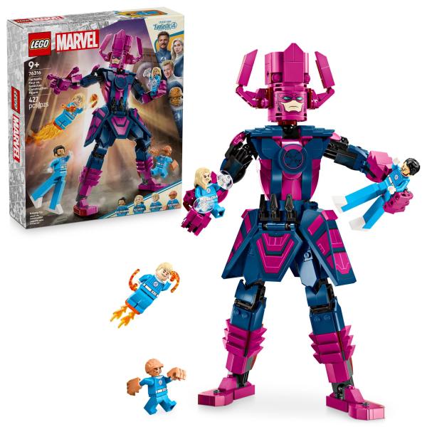 ・LEGO FANTASTIC FOUR BUILDING TOY - Fantastic Four vs. Galactus Construction Figure for boys and girls ages 9 and up is ...