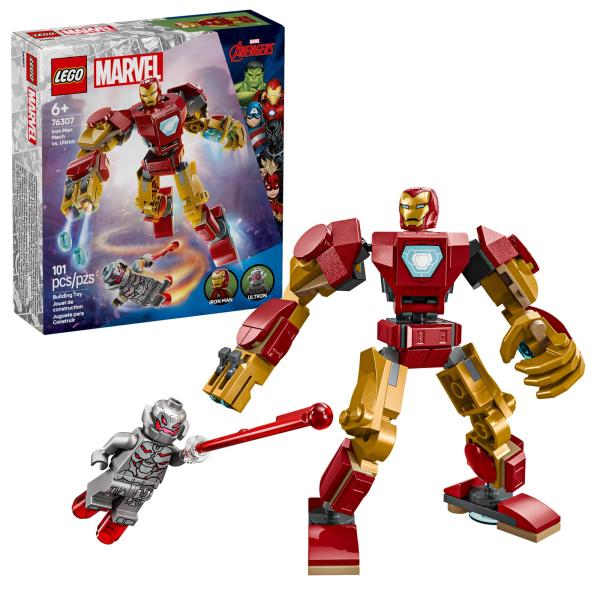 ・IRON MAN BUILDING TOY - Boys and girls ages 6 and up can enjoy hours of pretend play as they step into super hero actio...