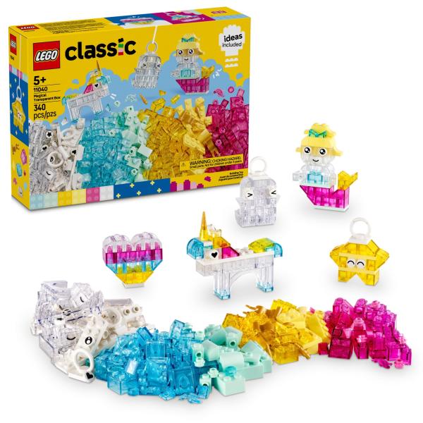 ・COLORFUL BUILDING TOY ¬ Creative kids ages 5 and up can let their imaginations take flight with the LEGO Magical Transp...